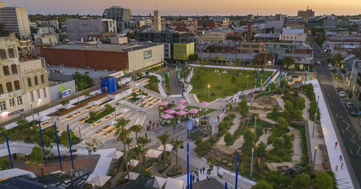 Prahran Square receives Excellence Award for Urban… | ASPECT Studios