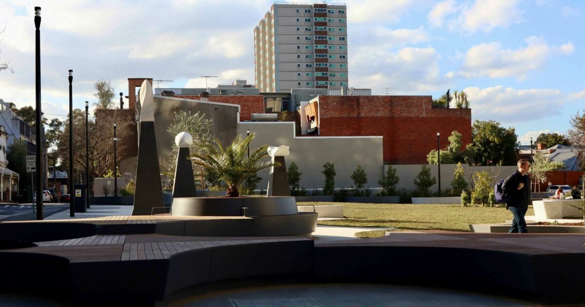 First look at the Young Street Campus Park at ACU,… | ASPECT Studios