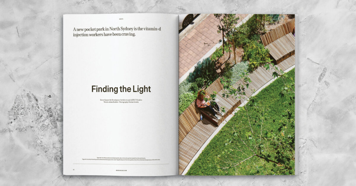 Finding the light - Berry Square | ASPECT Studios