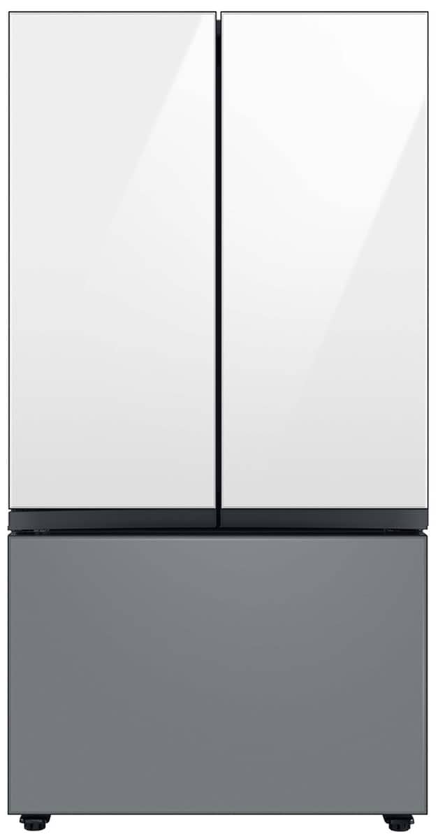 Samsung ADA 24 Cu. Ft. Custom Panel BESPOKE Counter-Depth 3-Door French ...