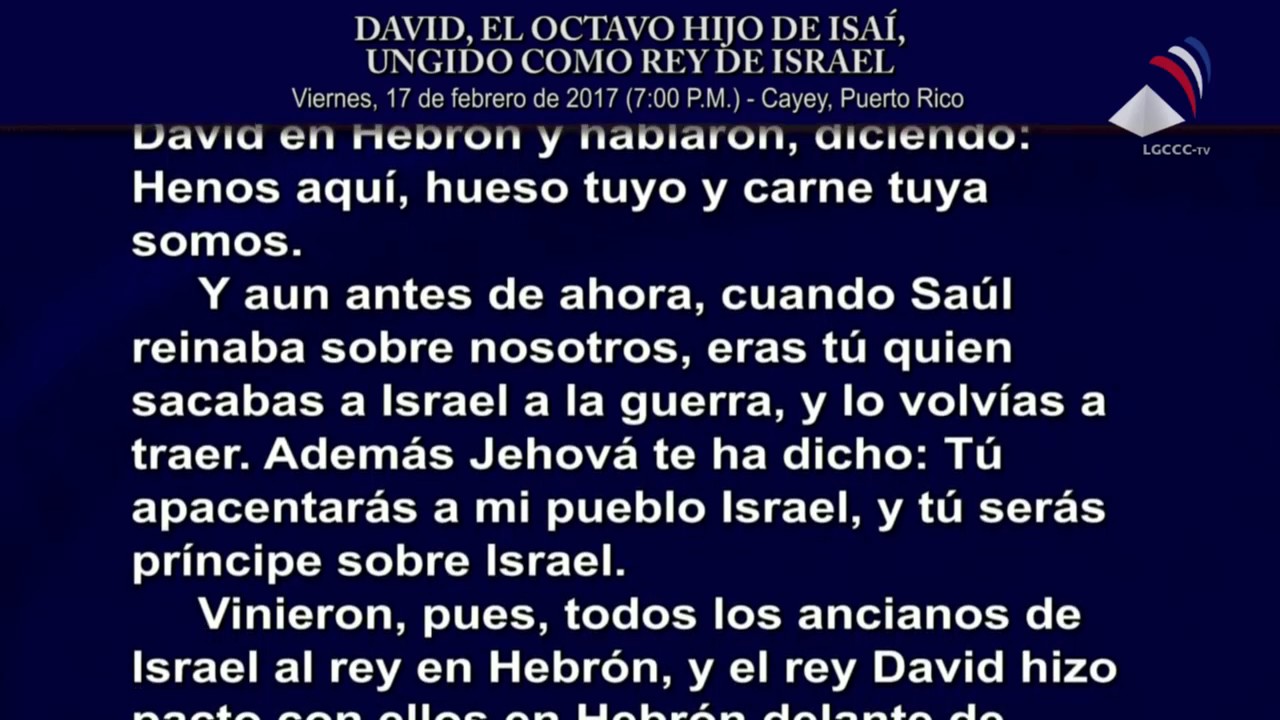 David, el octavo hijo de Isaí, ungido como rey de Israel - Introducción ...